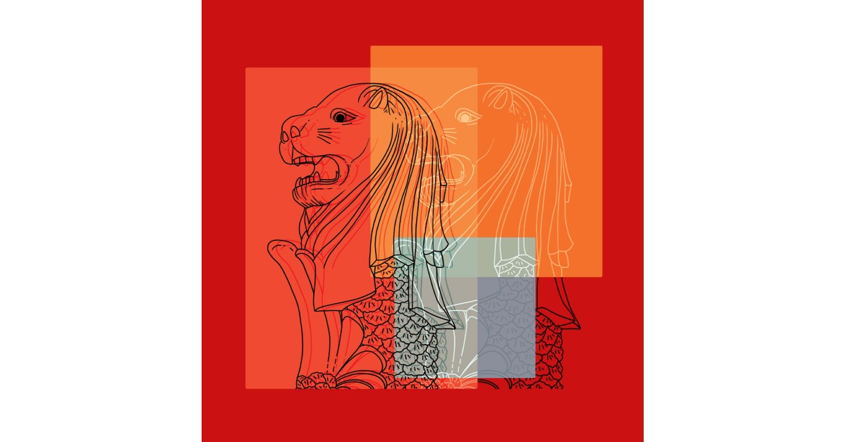 Merlion (SG58 Special) - KIDS Tee | Attize Singapore